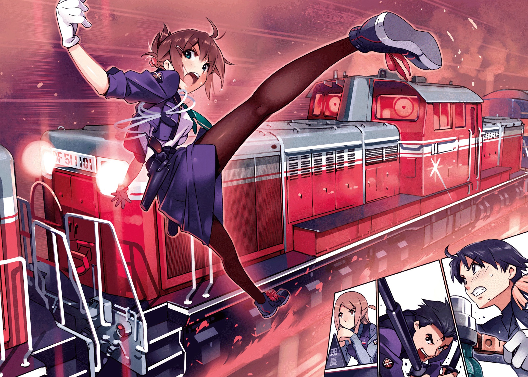 vania600 rail wars! iida nana iwaizumi shou sakurai aoi (rail wars!) takayama naoto gun ...